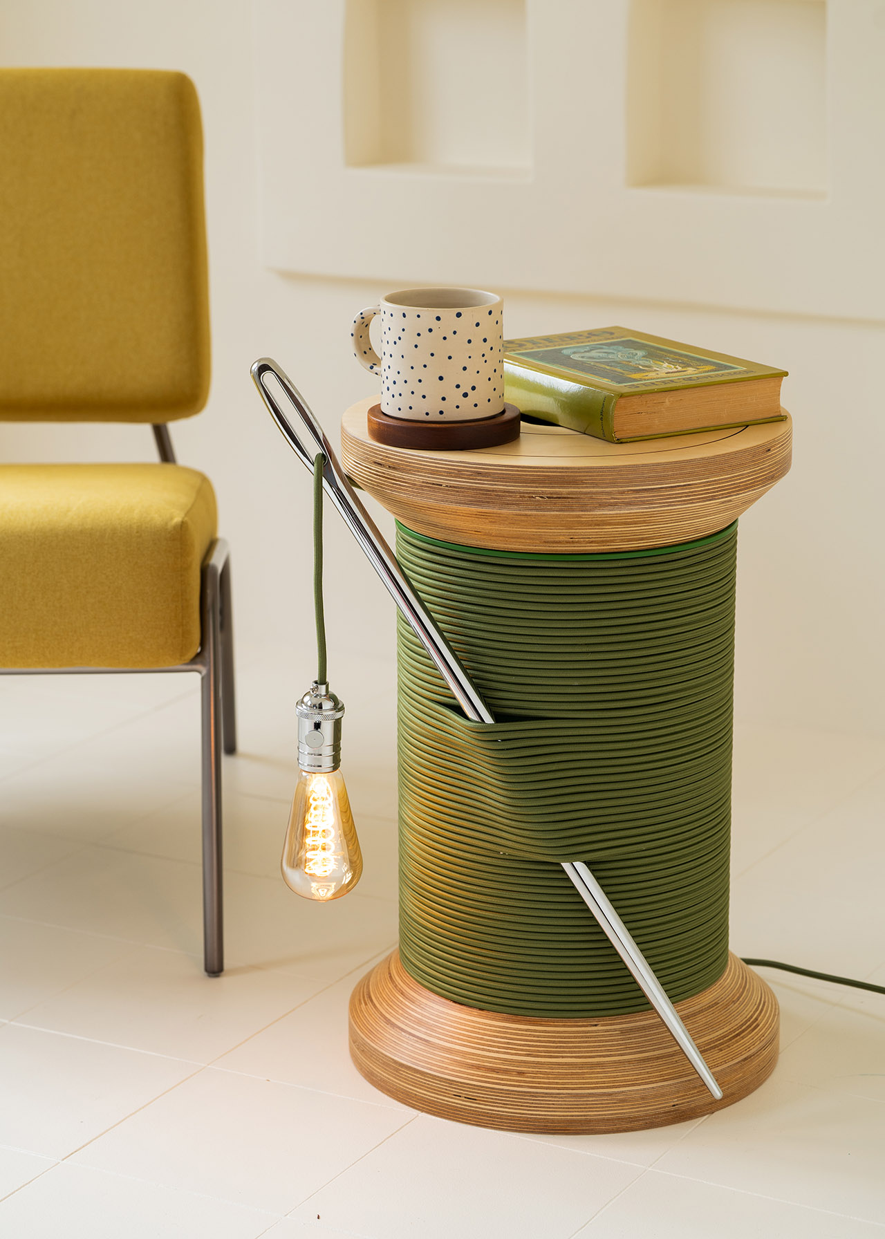 Take 5: Snake Bags, Spool Tables, and Crochet Shirts