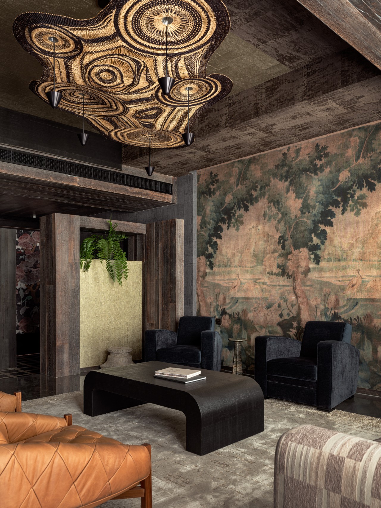 Lamp-Tapestries Rooted in Basket-Weaving Traditions in Ghana