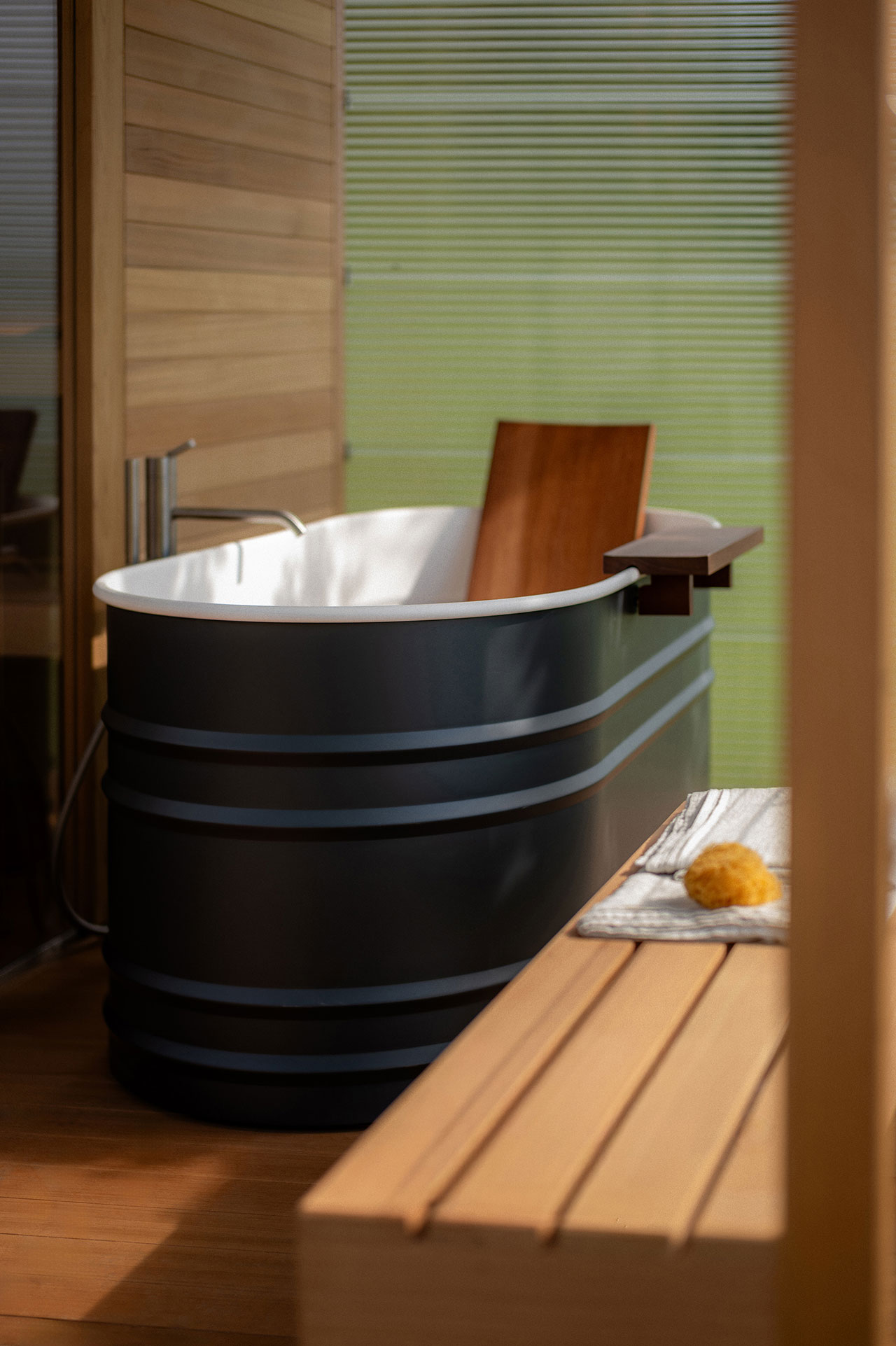 This Modular Sauna Embodies the Agility of Italian Brand Agape